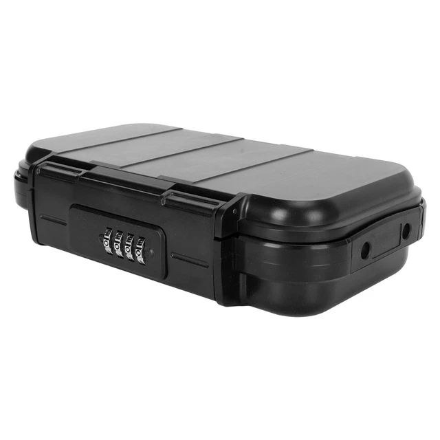 SECURITY CASE LOCK Box Safe Mini Travel Safe 4 Digit Password ...