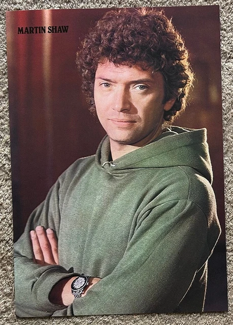 MARTIN SHAW - 1980 full page UK magazine annual poster THE ...
