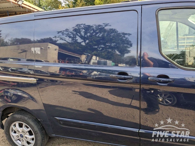 FORD TRANSIT CUSTOM Sliding Door Rear Right 2013 Van BARE 4/5dr Blue ...