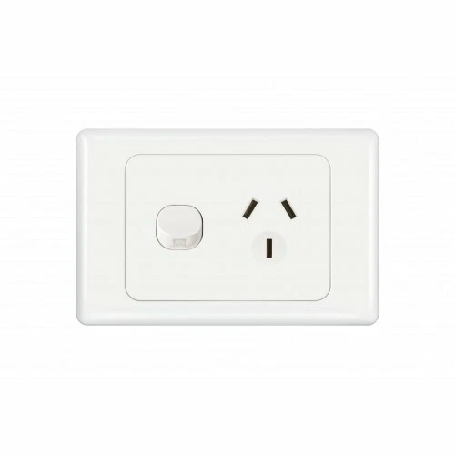 SINGLE 10 AMP Power Point GPO 2000 Style Socket Power Outlet Point ...
