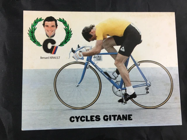 CPA CYCLISME VÉLO cycles Gitane Bernard Hinault carte postale tour de France EUR 6,95 - PicClick FR
