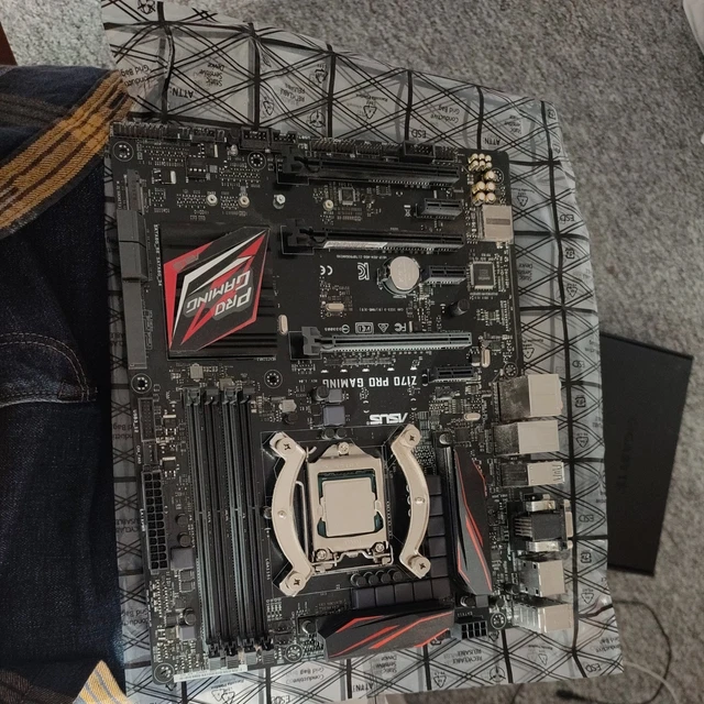 ASUS Z170 PRO Gaming / intel i7 6700k motherboard CPU bundle mobo £83. ...