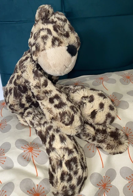 JELLYCAT BASHFUL RETIRED Jellycat Merryday Leopard 17” head to toe ...