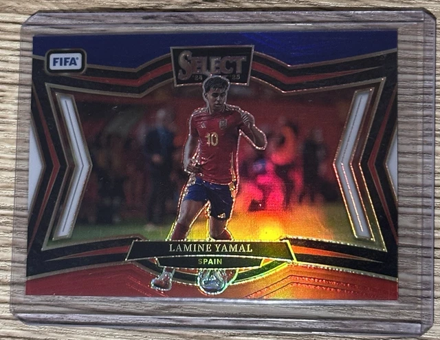 PANINI SELECT FIFA 2024-25 Lamine Yamal Tri Color SSP Field Level Spain ...