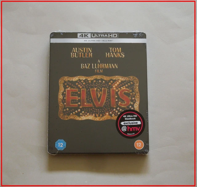 ELVIS - UK 4K Ultra Hd + Blu-Ray Steelbook * New - Read ! Tom Hanks £19.92 - PicClick UK