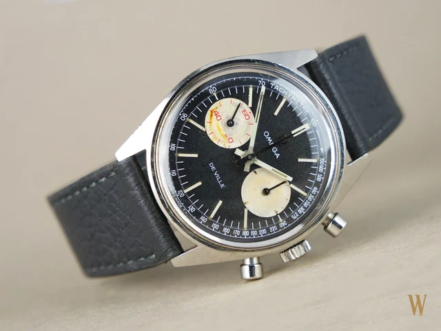 OMEGA DE VILLE Chronograph Ref 145.017 Men's Vintage Wrist Watch £1,499 ...
