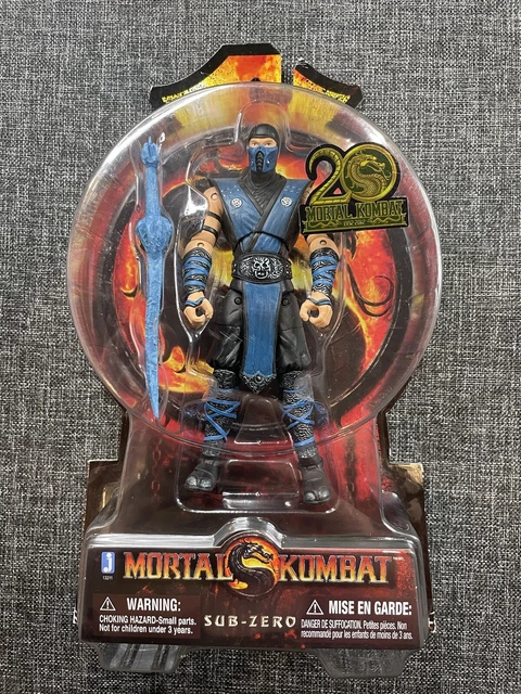 MORTAL KOMBAT SUB-ZERO 6” Action Figure MK9 20th Anniversary Brand New ...