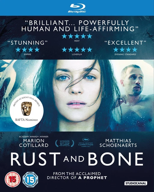 RUST AND BONE (Blu-ray) Marion Cotillard Matthias Schoenaerts Céline ...