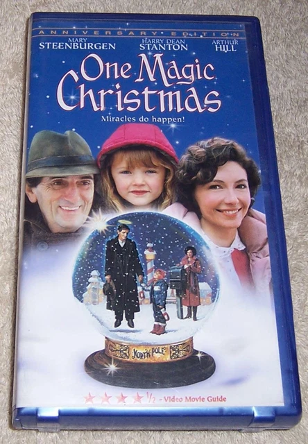 ONE MAGIC CHRISTMAS VHS Video Mary Steenburgen Harry Dean Stanton ...