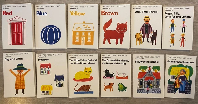 ROGER RED-HAT - 1,2,3 & Away! Set of 36 Village With Three Corners Pre ...