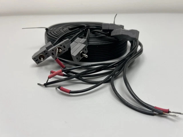 BOSE CONNECTOR/SPEAKER KABELSET 5x 6Meter Acoustomass 6/10 Series 1+2 ...