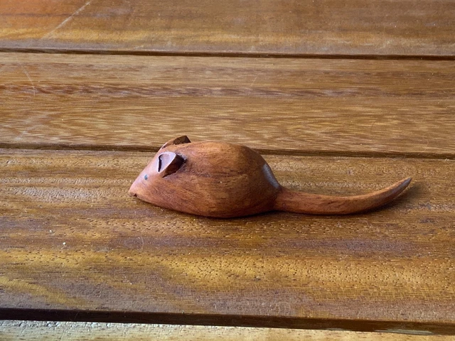 VERY RARE MOUSE - Robert Mouseman Thompson? Light Oak, Very Good ...