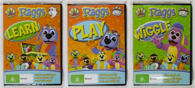 RAGGS LEARN PLAY Wiggle 3x DVD Bundle The Wiggles $24.99 - PicClick AU