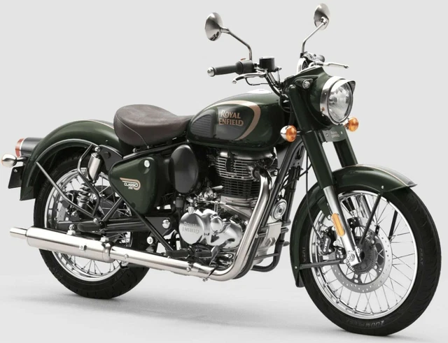 ROYAL ENFIELD CLASSIC 350 Reborn Halcyon Forest Green Scale Model £64. ...