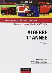 ALGÈBRE 1RE ANNÉE - Cours et exercices avec solutio... | Livre | état acceptable EUR 5,03 ...