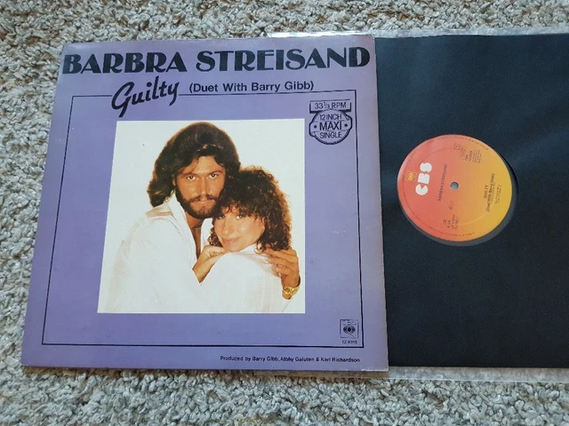 BARBRA STREISAND & Barry Gibb/ Bee Gees - Guilty 12'' Disco Vinyl EUR ...