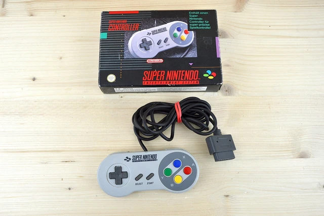 SNES - ORIGINAL Super Nintendo Controller in OVP EUR 49,95 - PicClick DE