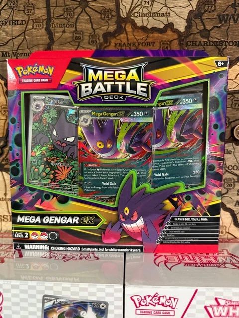 POKÉMON TCG MEGA Battle Deck Mega Gengar EX Box EUR 0,86 - PicClick IT