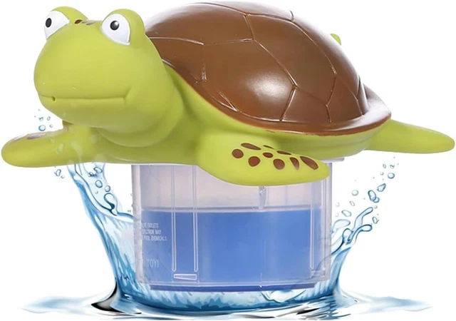 CHLORINE DISPENSER FOR Pool, Floating Duck Tablet Holder, Adjustable ...