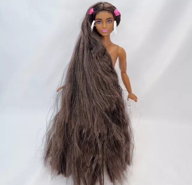 Mattel Barbie Fashionistas Curvy Plus Size Doll Brunette Nude My Xxx Hot Girl
