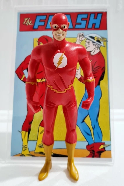 MARVEL THE FLASH Comic Action Figure & Stand Alone Desktop Display ...