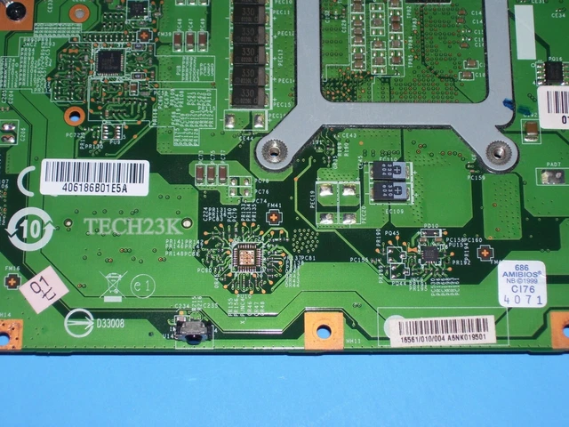 MSI GX640 MS-1656 Laptop Motherboard MS-16561 Version 2.1 EUR 68,12 ...