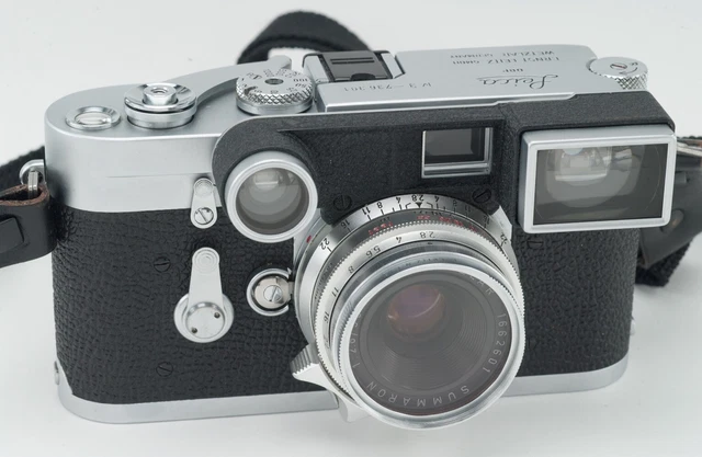 LEITZ LEICA SUMMARON M RF M3 35 mm f2,8 #1662601 PAS DE PRIX DE RÉSERVE ...