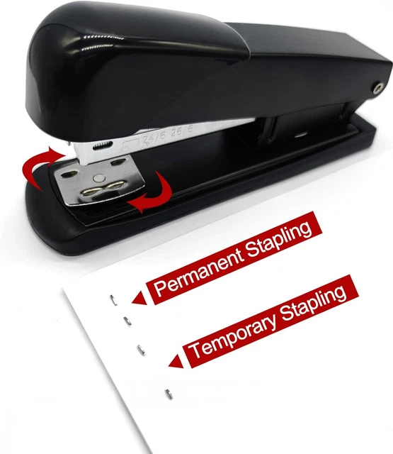 STRONG STAPLER 30 Sheets of 80gsm Paper Capacity Office Desktop ...