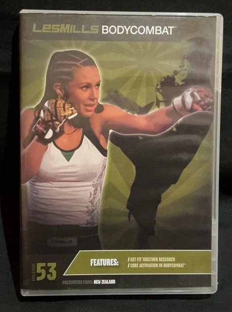 LES MILLS BODY COMBAT 53 DVD and CD and CHOREOGRAPHY NOTES £21.50 ...