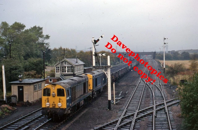 ORIGINAL 35MM Slide Railway Diesel 20093 / 20096 @ Wath Nov 1980 £3.75 ...