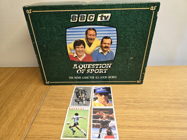 A QUESTION OF Sport Board Game BBC Complete VGC Tyson Maradona Senna ...