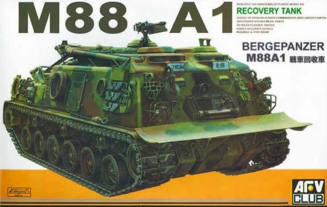 AFV35008 AFV CLUB 1/35 M88 A1 Recovery tank Bergepanzer EUR 36,00 ...