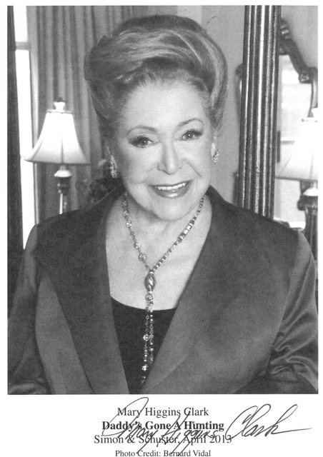 RARE AUTOGRAPHE ORIGINAL de la romancière MARY HIGGINS CLARK (rip) EUR ...