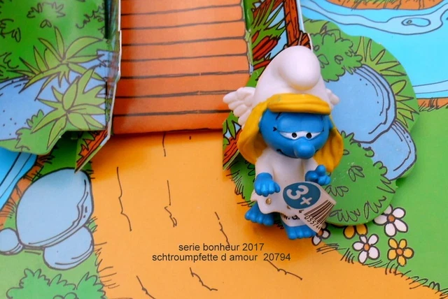 20794 SCHTROUMPFETTE D'AMOUR pitufo puffo puffi schtroumpf 2017 serie ...