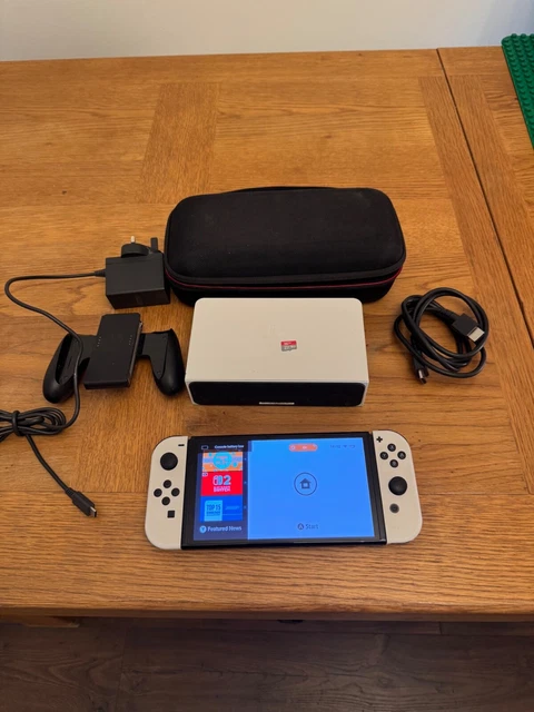 NINTENDO SWITCH OLED Model HEG-001 Handheld Console - 64GB - White £73. ...