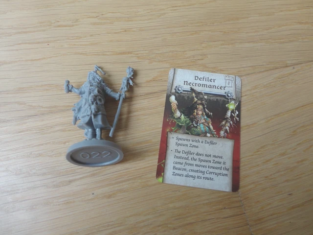 ZOMBICIDE WHITE DEATH game. Defiler Necromancer from base game £3.08 ...