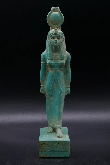 RARE ANCIENT EGYPTIAN Antique goddess Hathor Cow Egyptian Pharaonic ...