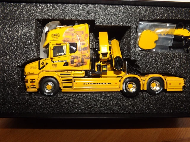 WSI 1/50 Scale 02-3232 - Scania T4 - D & F Super Cranes Ltd - Ryan ...