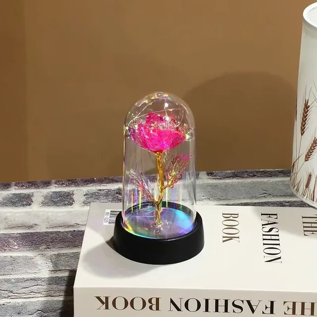 NEW LED SIMULATION Rose Flower Light Beautiful Realistic Looking Night ...