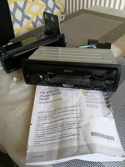 SONY DSX-A410BT BLUETOOTH Media Usb Ipod Aux Input Car Radio,Stereo,Mp3 ...