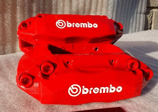 BREMBO GT JUNIOR RED Big Brake Calipers 4 piston 20.7885 VW Skoda Audi ...