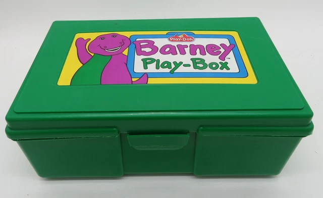 VINTAGE 1993 PLAY-DOH set BARNEY Play-box Cutter & Mold Set $23.83 ...