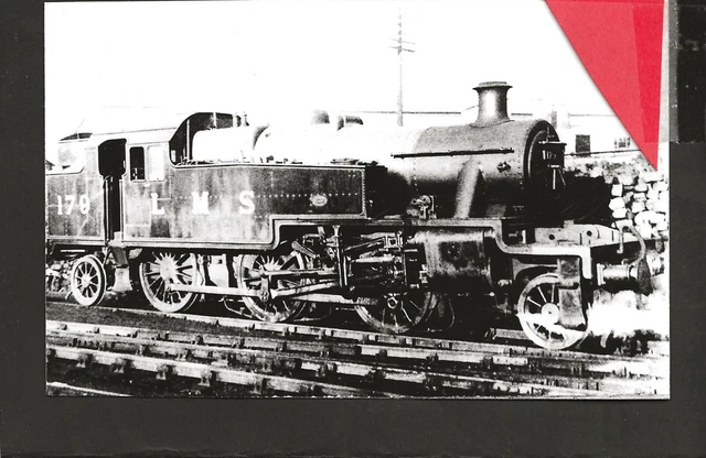 LMS LIVERY - Stanier Class 3 - 2-6-2T No. 179 - Vintage Image - # L3230 ...