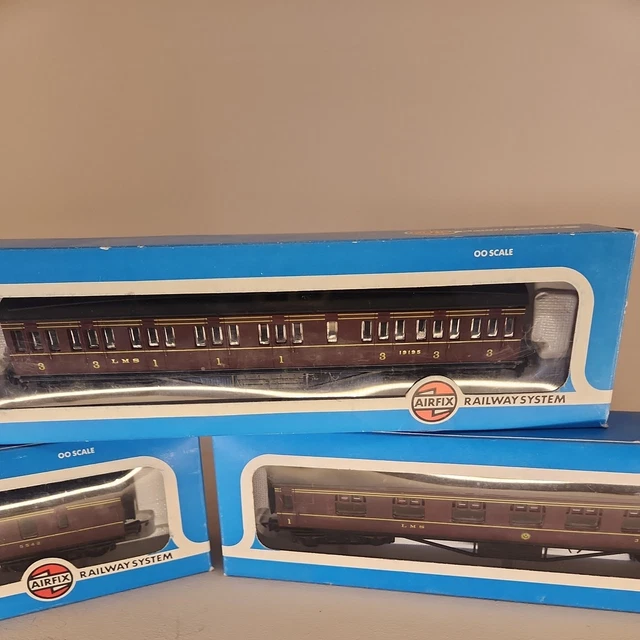 AIRFIX 54204-7. S7 LMS Brake 3rd Corridor Coach. No 5542. Model Railway Vintage. £10.77 ...