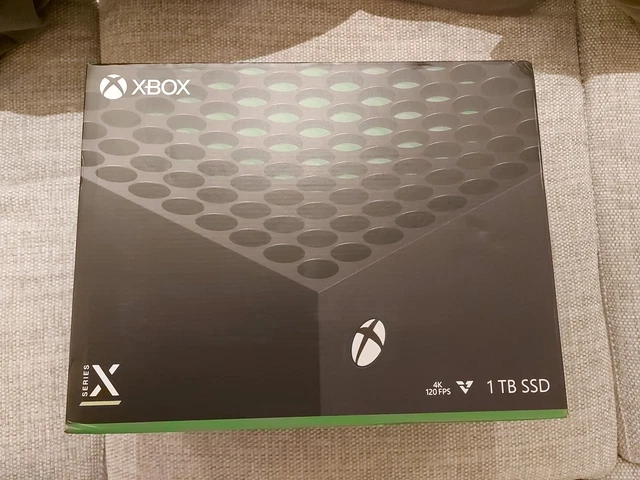 MICROSOFT XBOX SERIES X 1TB Video Game Console - Black - New - Sealed ...