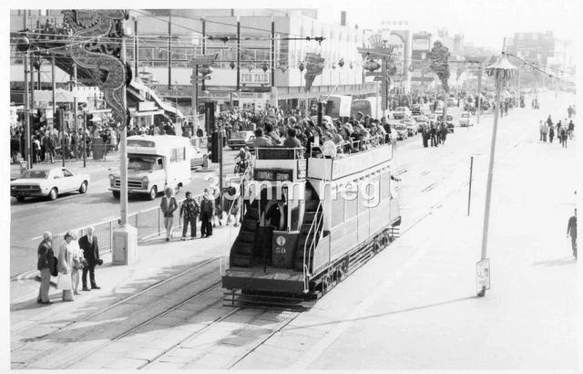 BLACKPOOL TRANSPORT LEYLAND ATLANTEAN BUS 341 MIDDLE WALK BDOY 35mm NEG ...