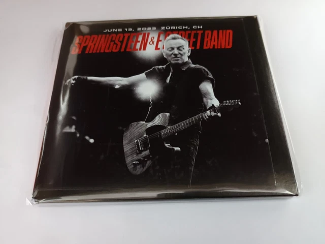 BRUCE SPRINGSTEEN LIVE Zurich Suisse 13 juin 2023 CD pépites numérotées ...