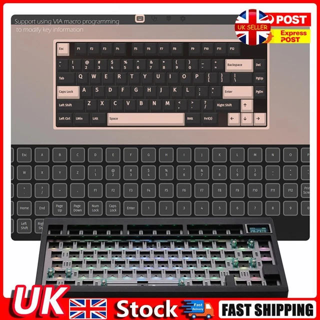 GMK81 RGB MECHANICAL Keyboard Kit Wired Keyboard 81 Keys Keyboard ...