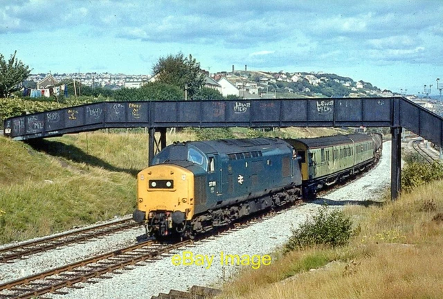 PHOTO RAILWAY 6X4 Class 37 37191 on Weedkilling Train at Swansea c1979 ...