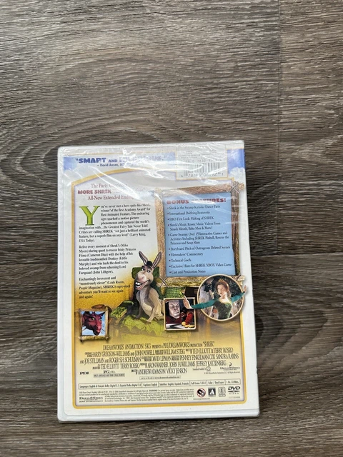 SHREK FULL SCREEN Single Disc Edition DVD NEW 2006 Cameron Diaz John Lithgow $2.82 - PicClick CA